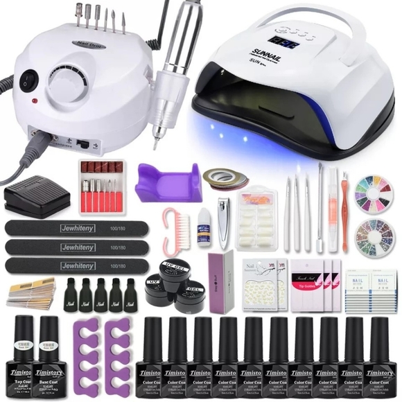 Accessories | Manicure Set With 12w80w54w Led Nail Lamp Nail | Poshmark
